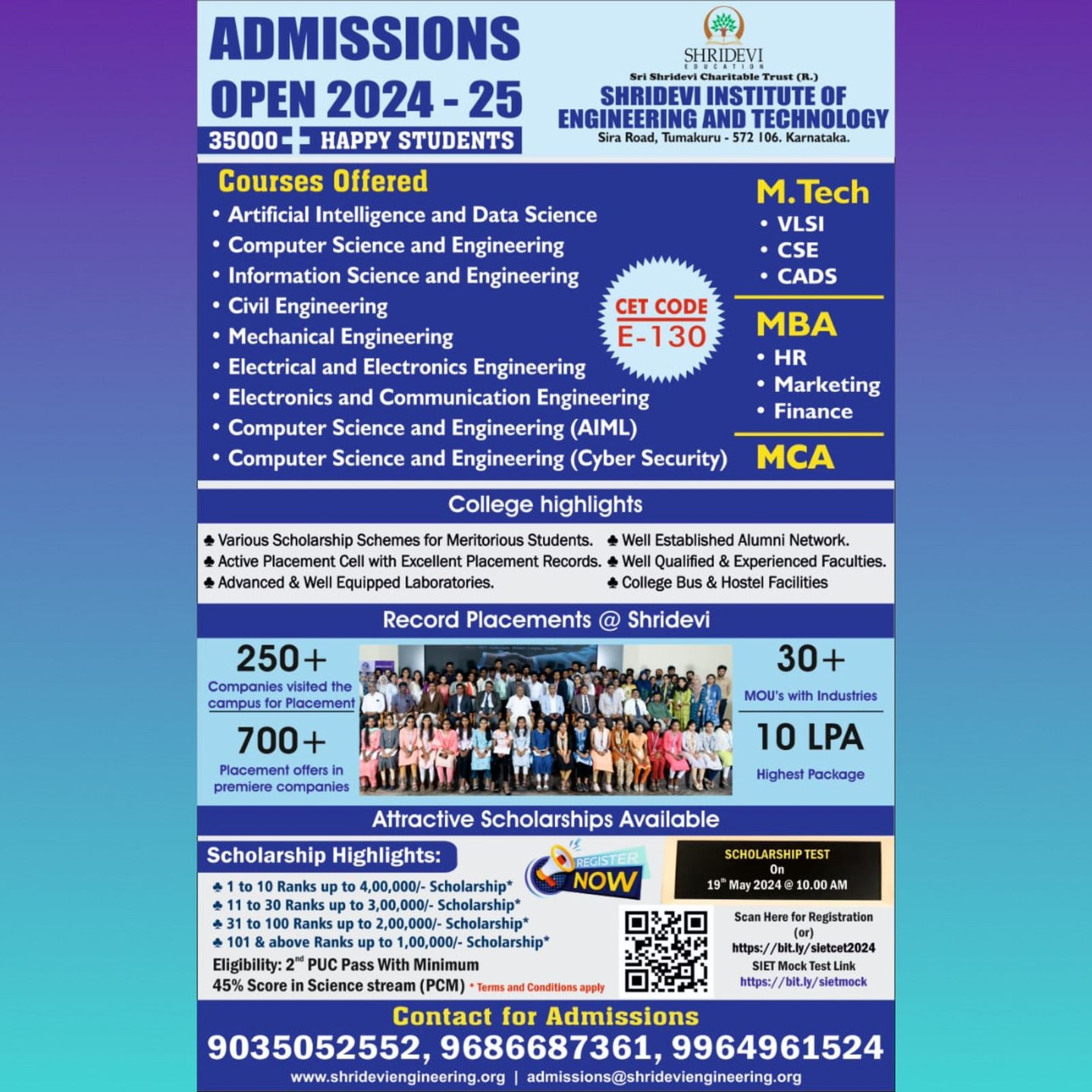 Shridevi Institute Of Engineering And Technology 